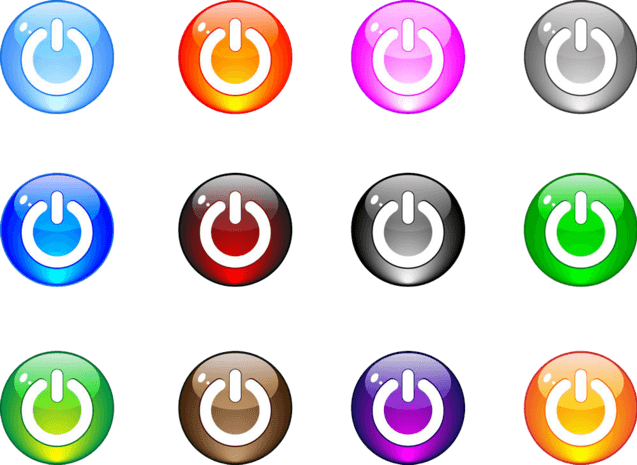 电源ICON图标-电源边框图片-电源卡通图案-90PNG图库